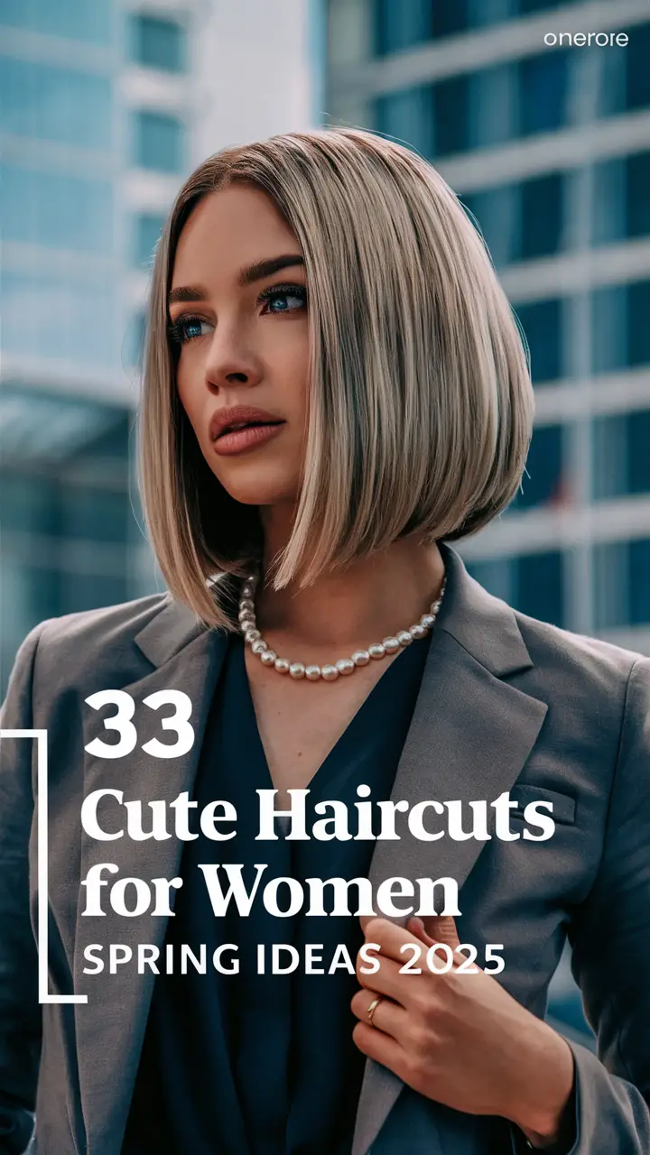 33 Cute Haircuts For Women – Spring Ideas 2025 - LaylaShine