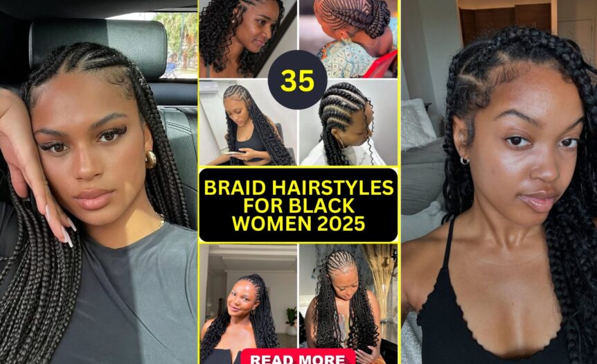 35 Braid Hairstyles For Black Women 2025 – Stunning, Trendy And Easy ...