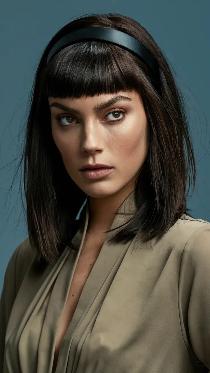 25 Trendy Bangs Ideas For Medium Hair 2025 – Wispy, Curtain, Layered ...