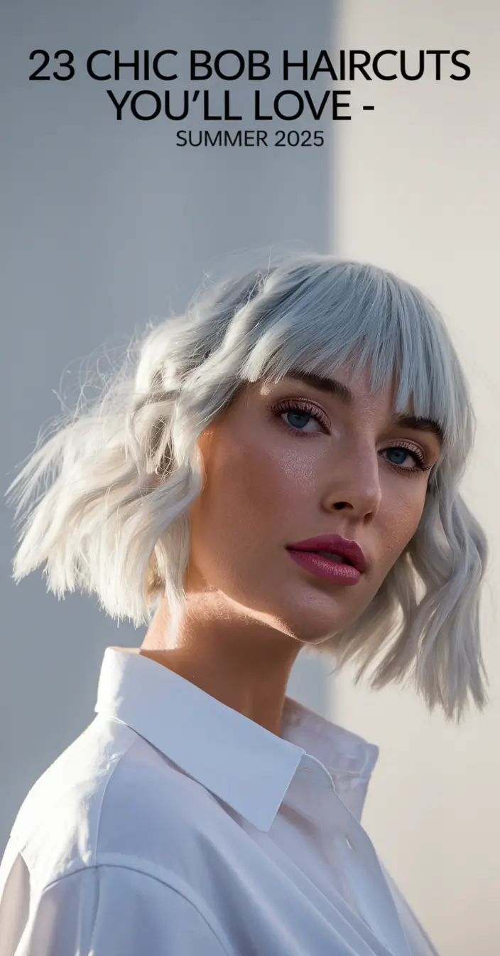 21 Chic Bob Haircuts For Women In Summer 2025 – Classy, French, Layered ...