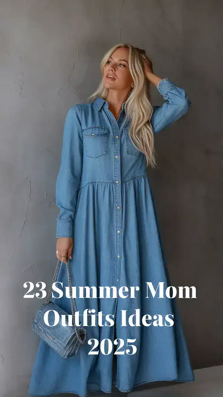 23 Summer Mom Outfits Ideas 2025 For Casual, Vacation & Festival Looks ...