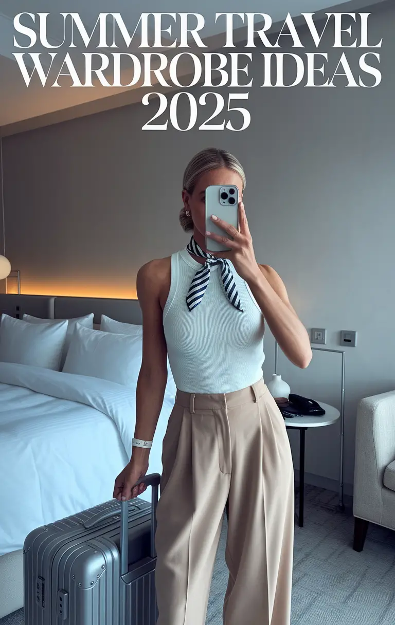 21 Summer Travel Wardrobe Ideas 2025 For Women – Capsule Outfits For ...