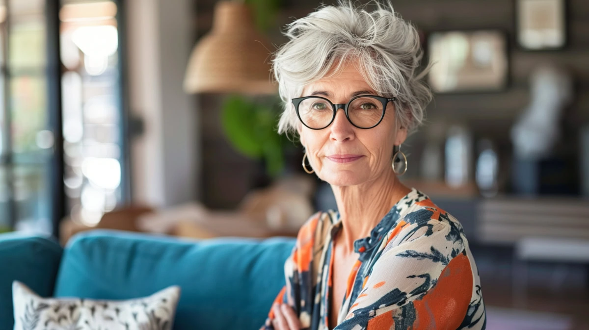 40+ Messy Short Hair Ideas For Fabulous Women Over 50 - LaylaShine