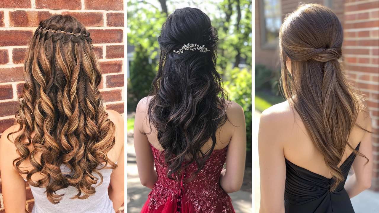 21 Breathtaking Half Up Half Down Prom Hairstyles You’ll Want To Try ...